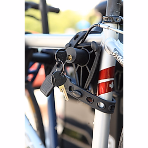 Swagman Titan 2 Folding Hitch Bike Rack , Black, Medium