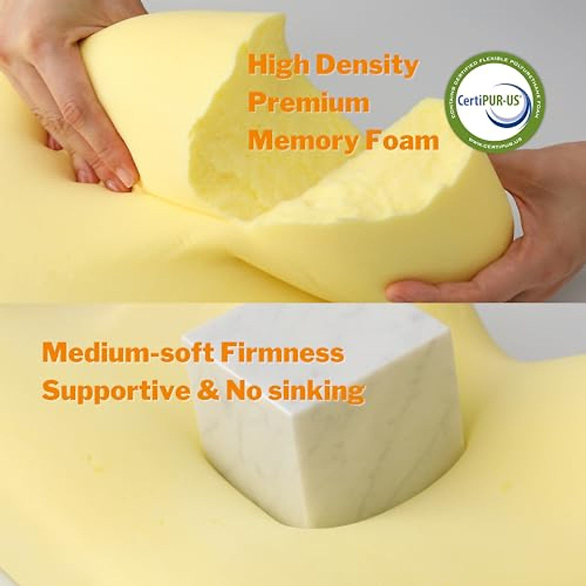 SLEEPY TOAST Neck Pillow for Sleeping fits Shoulder Perfectly, Side Sleeper Pillow with Armrest Area, Memory Foam Pillows for Neck and Shoulder Pain Relief, Cooling Pillow Cases (Purple)