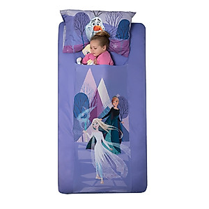 Franco Disney's Frozen Kids Bedding Super Soft Compression Snuggle (TM) Sheets, Twin, (Official Disney Product)