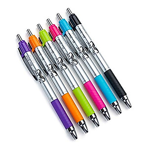 Mr. Pen No Bleed Pens, Bible Pens, Fine Tip, Assorted Color, Pack of 6