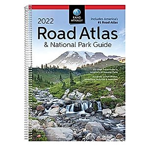 Rand McNally 2022 Road Atlas & National Park Guide (Rand McNally National Park Road Atlas and Travel Guide)