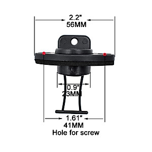 2 Kayak Canoe Boat Course Thread Drain Plug with Screws