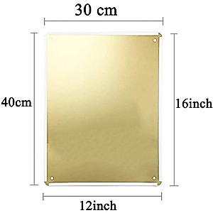 LuckyBamboo Vintage Metal Gun Signs, Property Patrolled by a Crazy Bitch Warning Signs Outdoor Home Yard Street Garden Garage Door Metal Signs