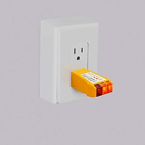 STEREN HER- 258, 110-125 Volt AC 3 Prong Receptacle Wall Outlet Circuit Tester with Indicator Lights for Households, Homeowners, Wall Plugs, Outlets, DIY, Broken Circuits, and Fuses by STEREN