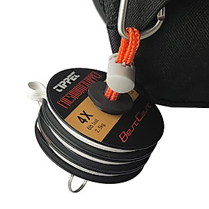 Aventik Tippet Spool Holder Fly Fishing Gear for Fly Line Leader Organizer(3pcs Tippet Holder)