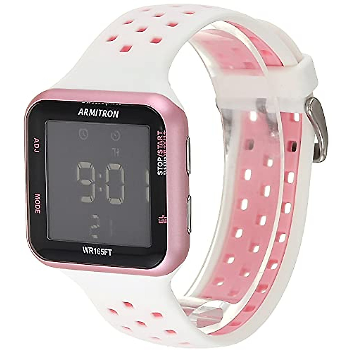 Armitron Sport Unisex Digital Chronograph Silicone Strap Watch, 40/8417