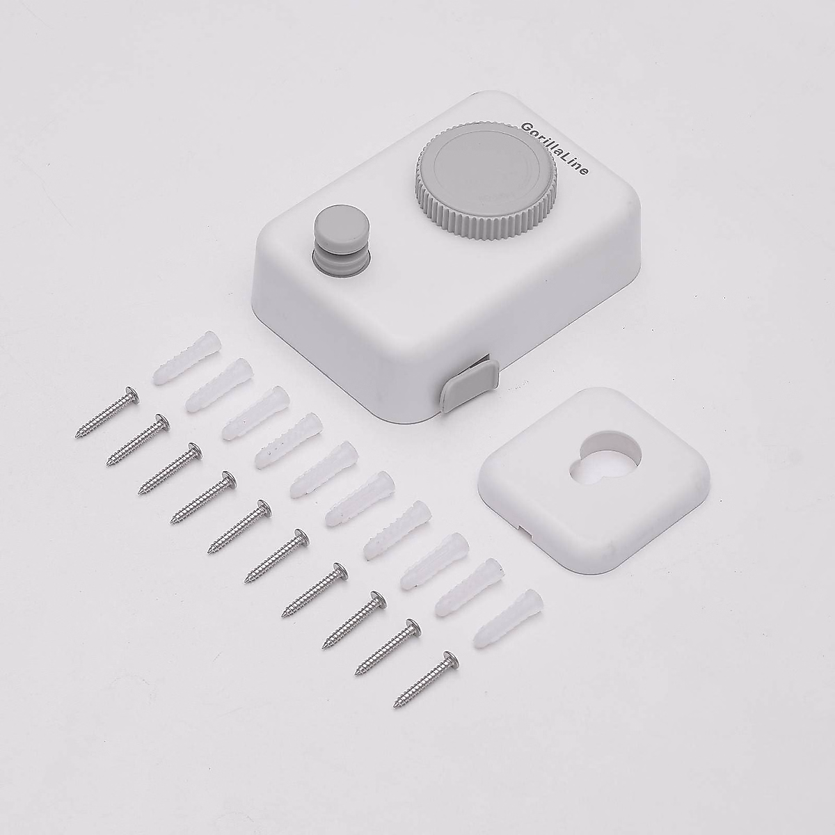 GorillaLine Max - Retractable Clothesline Indoor Outdoor Clothes Line | Heavy Duty Clothes Drying Laundry Line | Wall Mounted Drying Rack Clothing Line | with GorillaGrip Technology