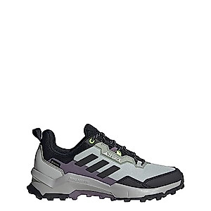 adidas Women's Terrex AX4 Gore-Tex Sneaker, Wonder Silver/Core Black/Grey, 9