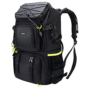 Endurax Extra Large Camera DSLR/SLR Backpack for Outdoor Hiking Trekking with 15.6 Laptop Compartment