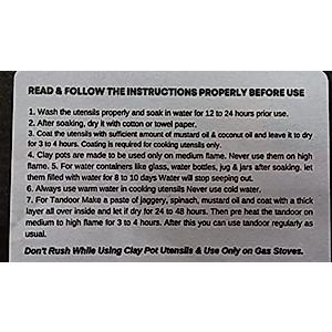 Odishabazaar Handmade Clay Glass/Clay Drinking Water Glasses/Clay Milk Glass/Clay lassi Glass/Clay Juice Glass/Mitticool Glass/Earthenware Product Good for Health