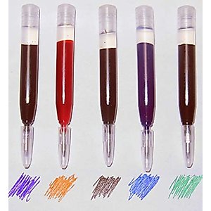 Cross Color Pack - Ion Gel Ink Refill Cartridges for Ion, Penatia Pump Pen, Vice, Roadster & Matrix Pens (Bulk Pack)