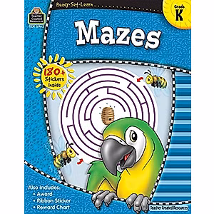 Ready•Set•Learn: Mazes, Grade K from Teacher Created Resources
