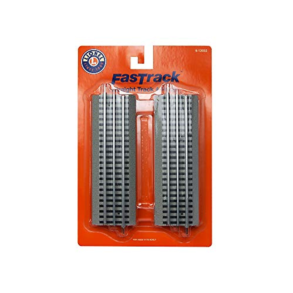 Lionel FasTrack 10” Straight Track, Electric O Gauge, 4-Pack