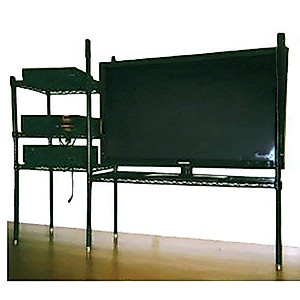 DormCo Suprima Adjustable Shelving - The Shelf Supreme - Black