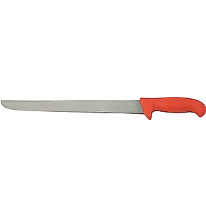 Columbia Cutlery 15inch Red Gyro Knife. Great for Large Meat cuts like Kebab, Tacos Al Pastor, and Shawarma (Single Gyro Knife)