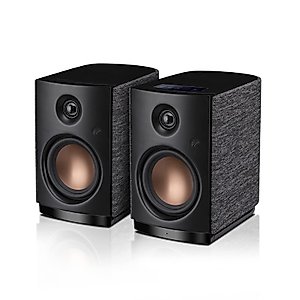 HiVi-Swans OS-10 HiFi Stereo Speakers, Bluetooth 5.0 Active Computer Bookshelf Speakers - 4'' Dynamic Woofer, Powered Desk Speakers 62w RMS with Touch Control for PC/Phone/TV/Monitor (Pair)