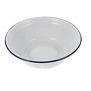 Enamels Pots Enamelware Enamel Wash Basin Vintage Enamel Bowl Enamel Basin Multipurpose Washing Basin Enamel Storage Basin Soup Bowl Enamel Plates Enamel Tableware Cooking Bowl Serving Bowl