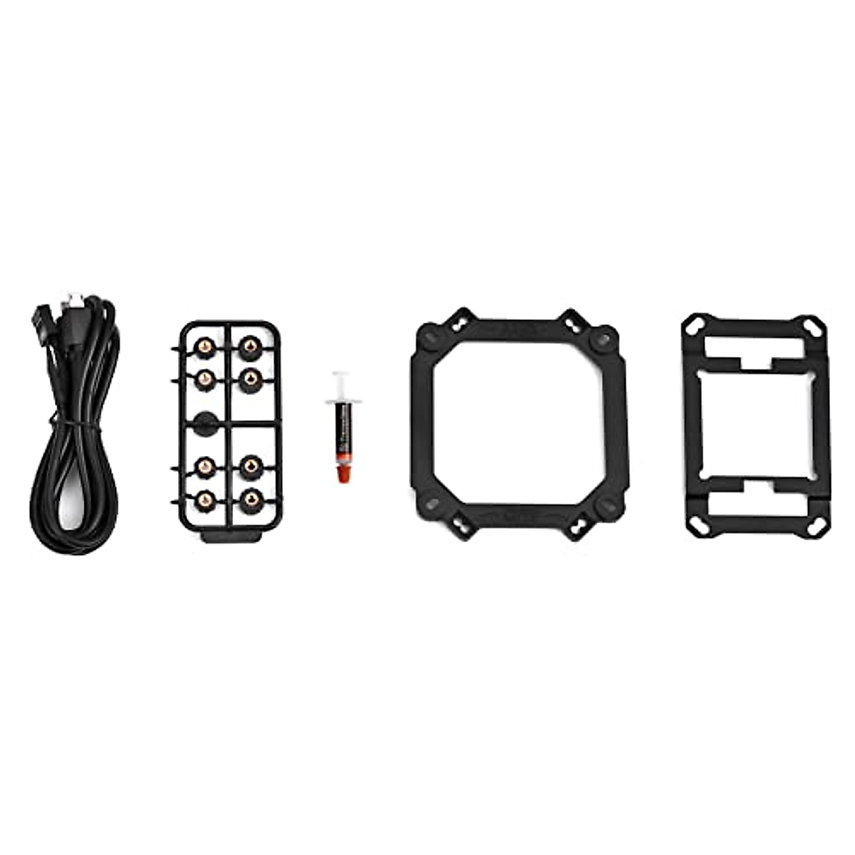 Thermaltake Pacific MX2 Ultra CPU Waterblock, 2.1 inch LCS Disaplay, Build in Water Temperature Senser, LGA 1700, CL-W332-CU00SW-A,Black