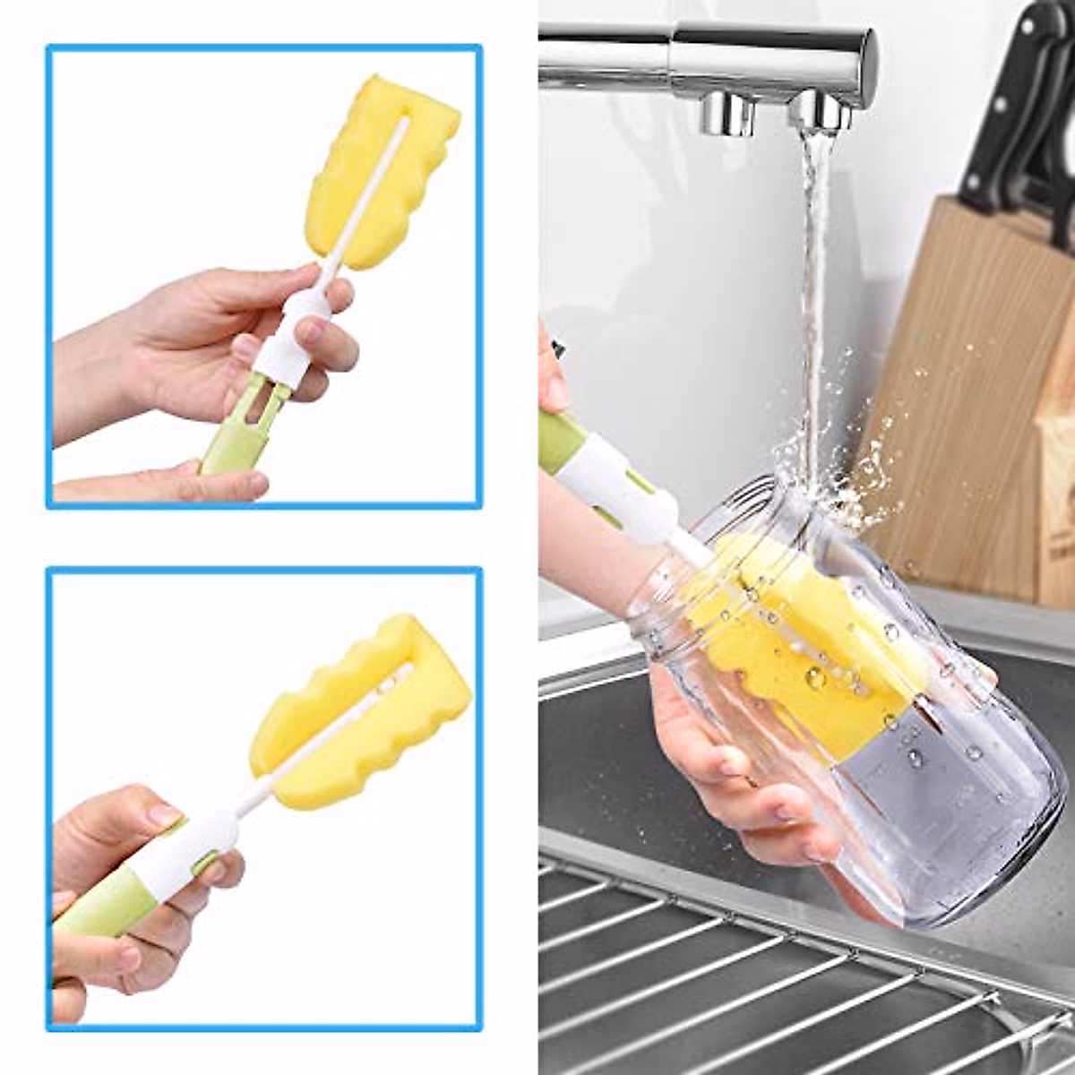 -Seed Sprouting Jar Kit| 2 Wide Mouth Quart Sprout Mason Jars with 316 Stainless Steel Lids,Tray,Stand| Sprouter for Growing Broccoli,Alfalfa (White)