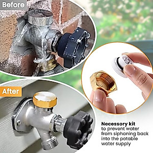 Ceoighe Anti Siphon Valve Repair Kit, Outdoor Frost Free Faucet, Vacuum Breaker Repair Kit Compatible with Legend Valve LEG-108-903 T550 T550A, Frost Free Faucet Repair Kit for Outside Faucet Repair