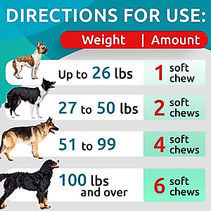 BARK&SPARK Calming Hemp Treats for Dogs - Made in USA with Hemp Oil - Anxiety Relief - Separation Aid - Stress Relief During Fireworks, Storms, Thunder - Aggressive Behavior, Barking - 120 Soft Chews