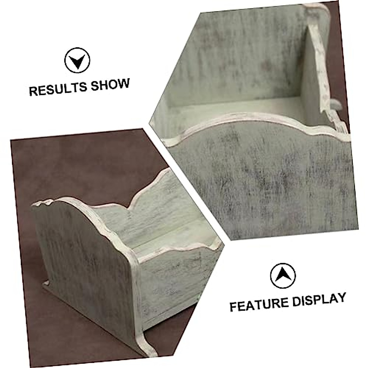 Alasum 1pc Cot Photo Props Newborn Crib Wooden Crib Newborn Props Infant Photo Crib Baby Photo Prop Baby Photography Bed Wood Green New Born Photo Crib Baby Photography Crib Modeling Baby