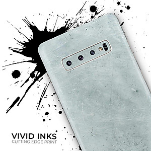 DesignSkinz Rustic Mint Textured Surface V3 Protective Vinyl Decal Wrap Skin Cover Compatible with The Samsung Galaxy S20 (Screen Trim & Back Glass Skin)