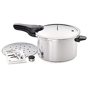 PRESSURE COOKER ALUM 8QT