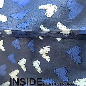 HAPPYHEIDI Reusable Grocery Shopping Bags Totes Foldable Washable with Long Handles for Heavy Duty, Fold-Up Pouch, for Beach Gym Travel, Bulk, Cute, 2 Pack,Leopard