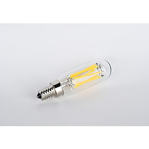 Raheem T8 LED Bulb, E12 Dimmable LED Bulb, 110v 600Lumens 3000k 60W Equivalent, Clear Glass Tubular Light Bulb, Best Replacement for Incandescent Bulb, Candelabra LED Bulbs, 10 Pack (Warm White)