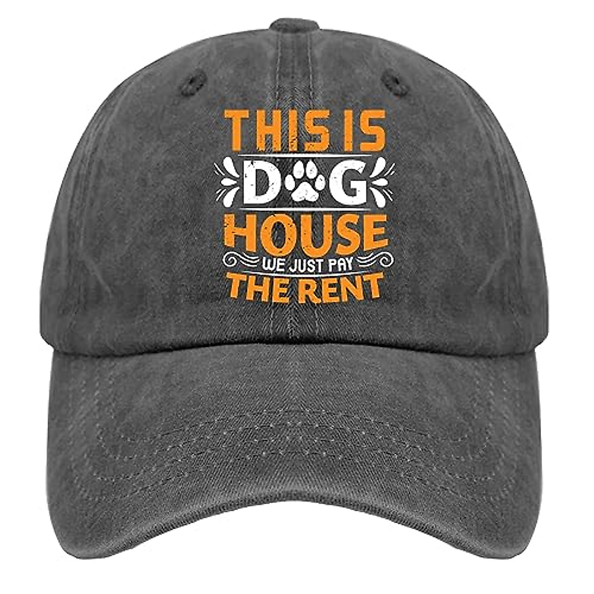 Sun hat This is Dog House we just Pay The Rent Sun hat for Men Gym hat Gifts for Dad Sun Hat
