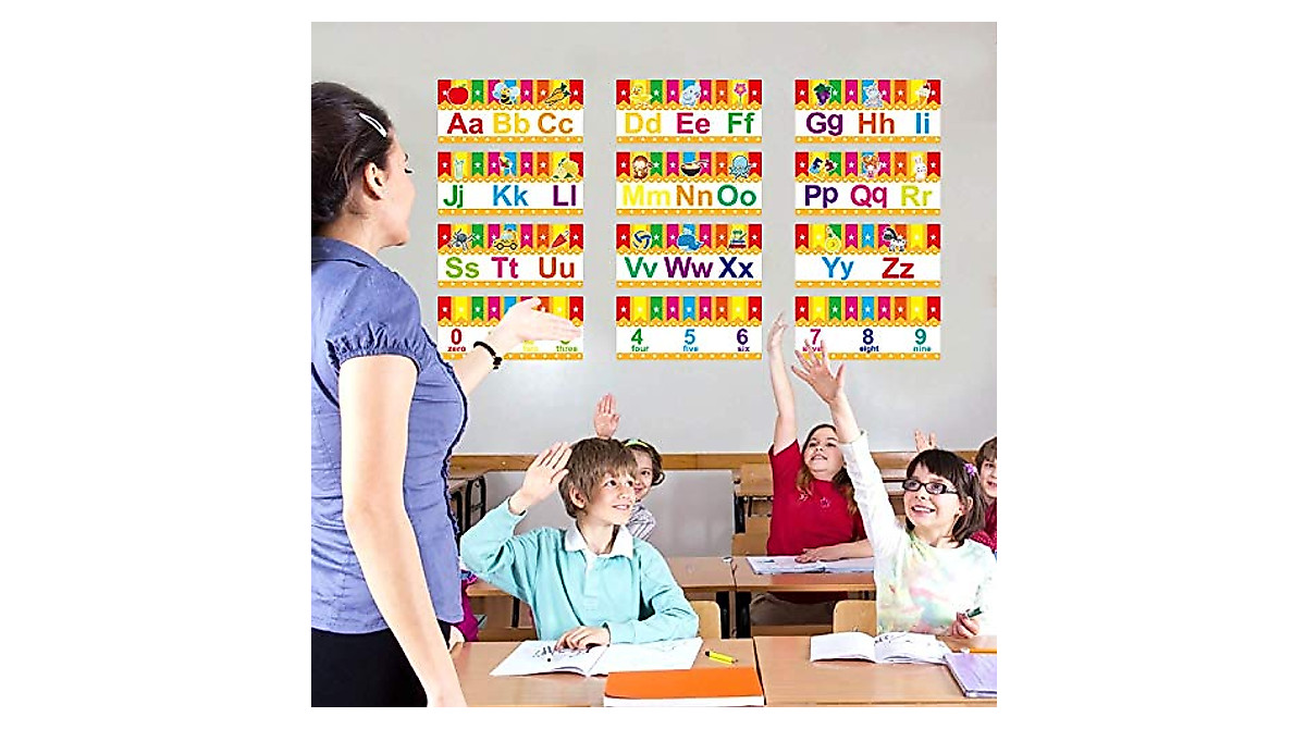 Engaging ABC Bulletin Board Banner for Classrooms