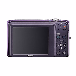 Nikon COOLPIX S3500 20.1 MP Digital Camera with 7x Zoom (Purple) (OLD MODEL)