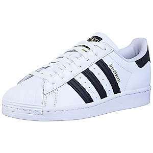 adidas Originals Men's Superstar Sneaker, White/Black/White, 9
