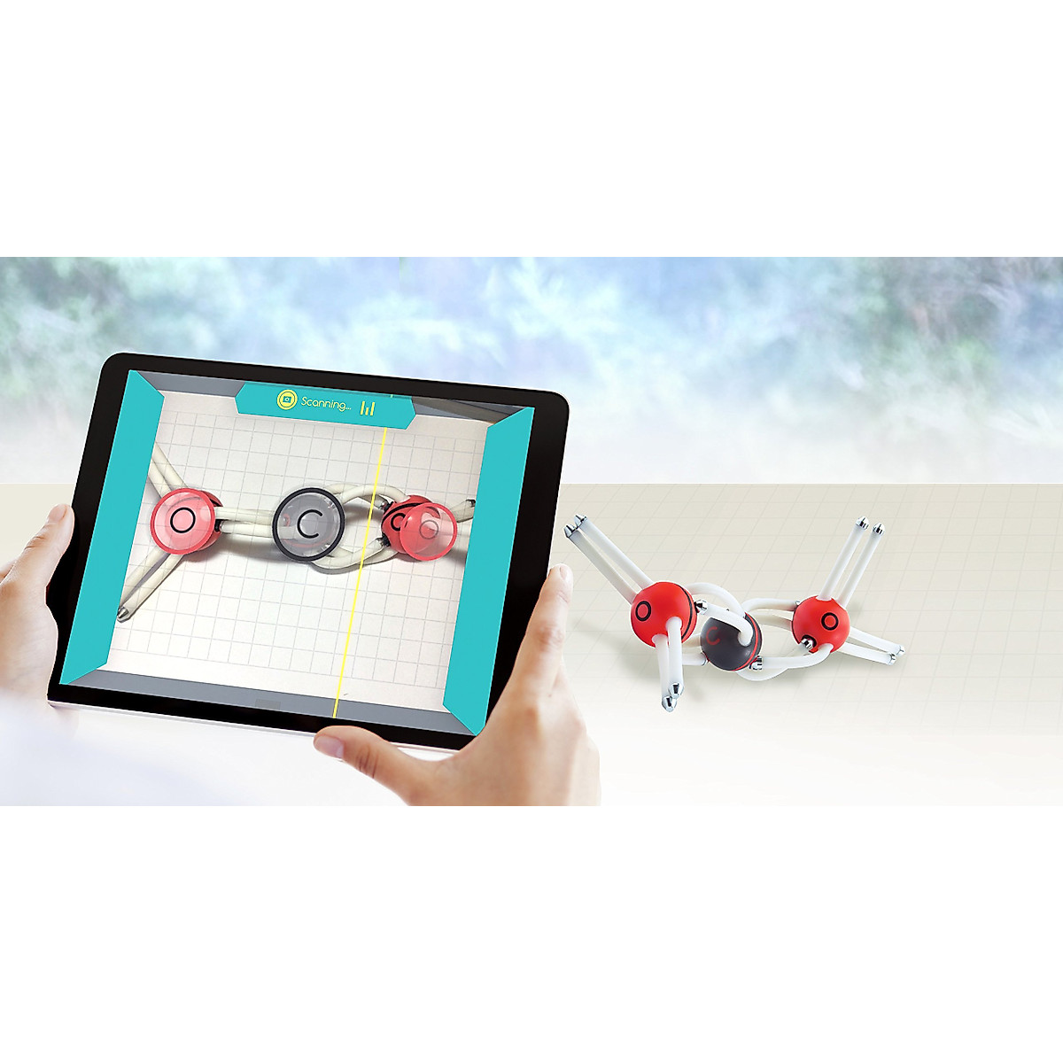 Happy Atoms Magnetic Molecular Modeling Introductory Set | Intro to Atoms, Molecules, Bonding, Chemistry | Create 508 Molecules | 73 Activities | Plus Free Educational App for iOS, Android