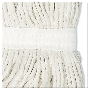 Boardwalk 2024Rea Cut-End Wet Mop Head Rayon No. 24 White