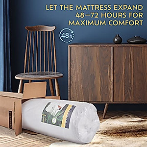 Heyward 4.5” Trifold Sofa + Mattress | Queen Size | Portable CertiPUR-US Certified Firm Foam Mattress Folds Into Couch | Washable Panne Velvet Material w/Non-Slip Base | 78”L x 58”W x 4.5”H