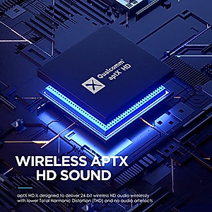 Mixcder E9 Active Noise Cancelling Headphones Wireless Bluetooth 5.0, 2020 Upgraded Foldable over Ear Headset with Quick Charge, 35H Playtime - Black