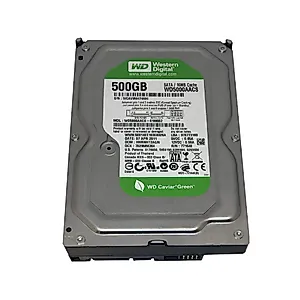 Western Digital Caviar Green WD5000AACS 500GB 5400 to 7200 RPM 16 MB Cache SATA 3.0 Gb/s Hard Drive