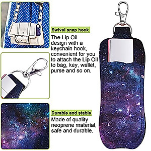 Amazfly Hydrating Lip Oil, Plumping Lip Gloss Tinted Lip Balm Lip Care Transparent Toot Lip Oil, Long Lasting Nourishing Lip Glow Oil Non-sticky Big Brush Head Glitter Shine Primer Lip Tint (015 #