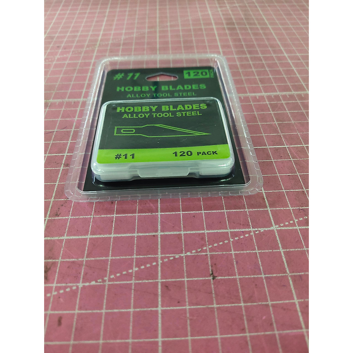 Headley Tools #11 Hobby Knife Blades(Pack of 120),Art Blades Cutting Tool with Storage Case for Craft, Hobby, Scrapbooking, Stencil