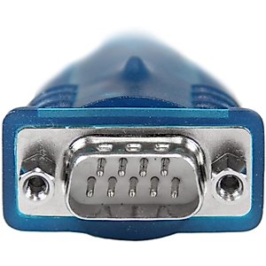 StarTech.com 17in (43cm) 1-Port USB to RS232 DB9 Serial Adapter Cable, USB to Serial Adapter Cable - M/M