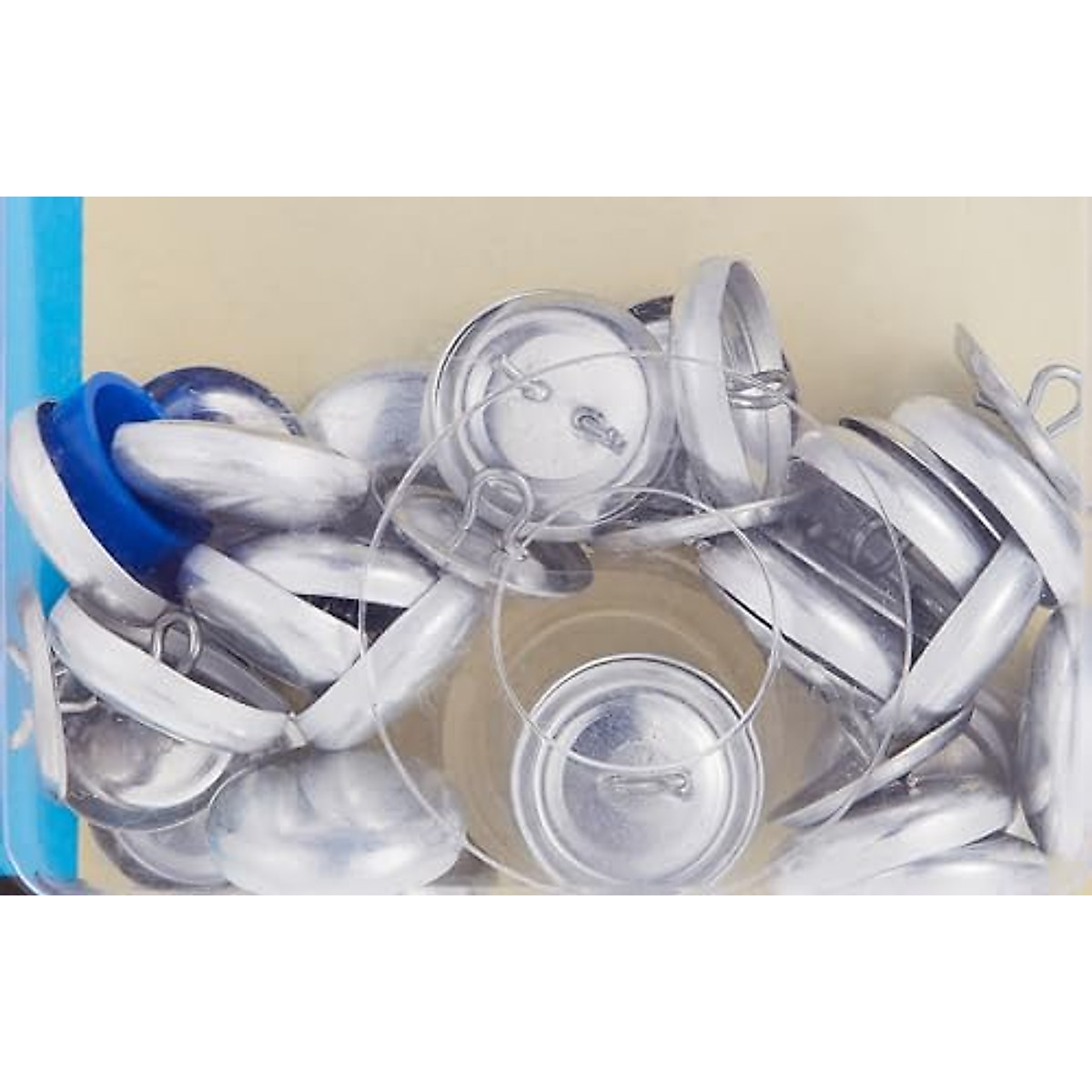 Dritz 114-30 Craft Cover Button Kit with Tools, Size 30 - 3/4-Inch, 18-Sets