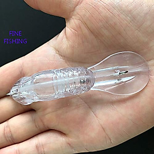 10pcs Unpainted Crank Bait Fishing Lure Body 3 3/5 Inch 3/10 OZ Blank Lures 8069