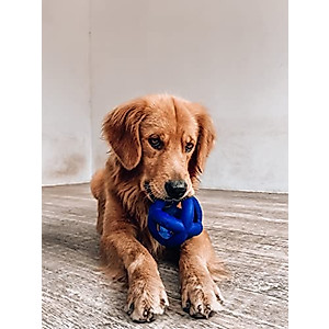 SuperChewy Tough Dog Cage Ball Toy | Lifetime Replacement Guarantee | Strong Natural Rubber | Great Dog Fetch Toy | Chew Toy for Dogs | Ultra Durable Chew Toy for Aggressive Chewers | For Large Breeds