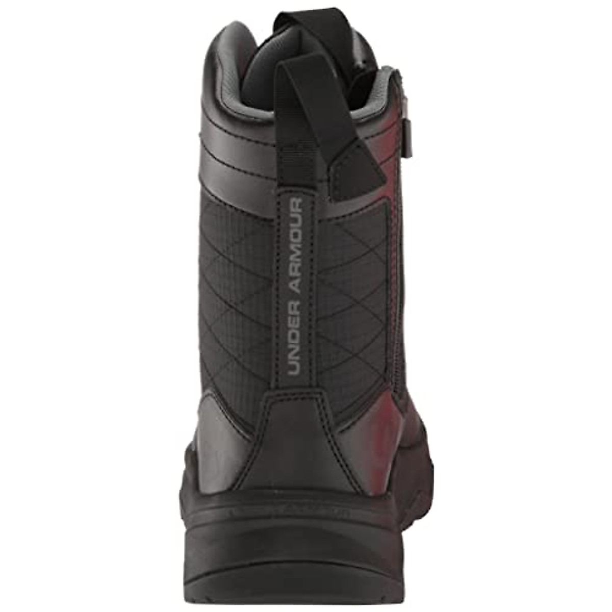 Under Armour Men's Stellar G2 Side Zip Military and Tactical Boot, Black (001)/Pitch Gray, 11