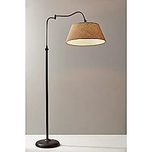 Adesso 3349-26 Rodeo Floor Lamp, 61 in., 150 W Incandescent/equiv. CFL, Antique Bronze, 1 Floor Lamp