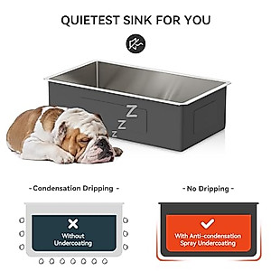 32 Undermount Kitchen Sink - Lordear 32 Inch Undermount Sinks Stainless Steel Single Bowl Kitchen Sink Under Counter Basin 32X19X10 Inch Round Corner