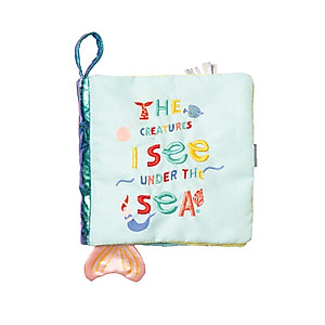 Manhattan Toy Under The Sea Soft Baby Activity Book with Squeaker Fish