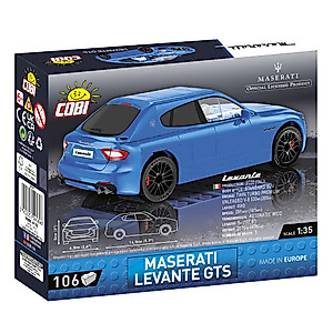 COBI Maserati Collection Maserati Levante GTS Vehicle, Blue